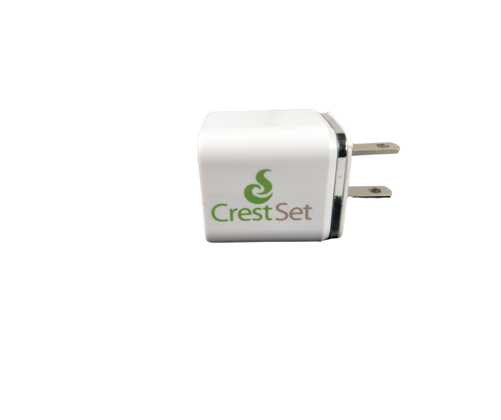 CrestSet 2 USB Ports Wall Charger - CrestSet
